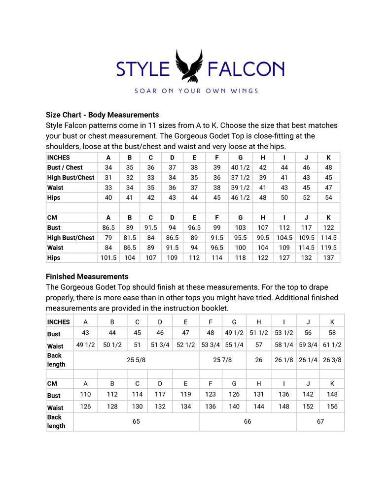Gorgeous Godet Top – Style Falcon