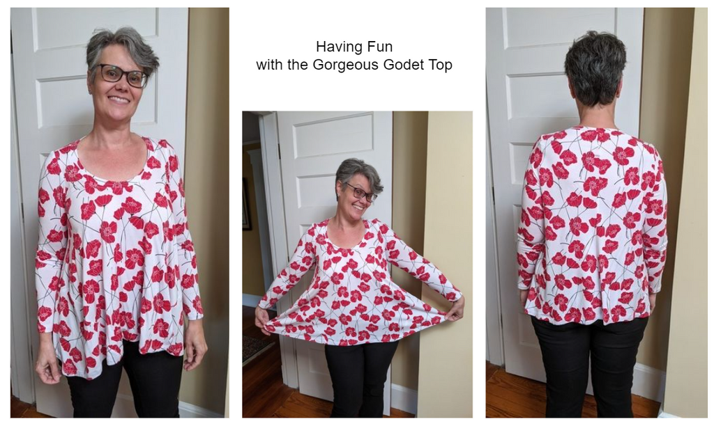 Gorgeous Godet Top – Style Falcon